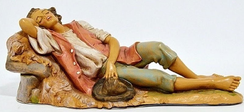 Il pastore che dorme | Parrocchia e Oratorio San Giuseppe, Dalmine (BG)